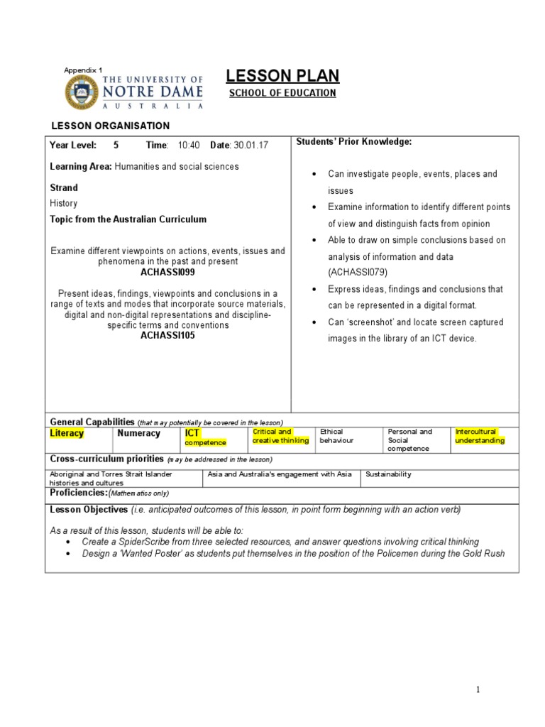 The Police Lesson Plan | PDF | Websites | Educational Technology