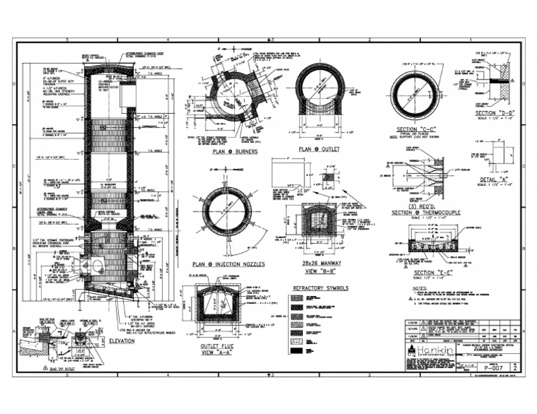 Incinerator Design and Plans Overview | PDF | Technology & Engineering