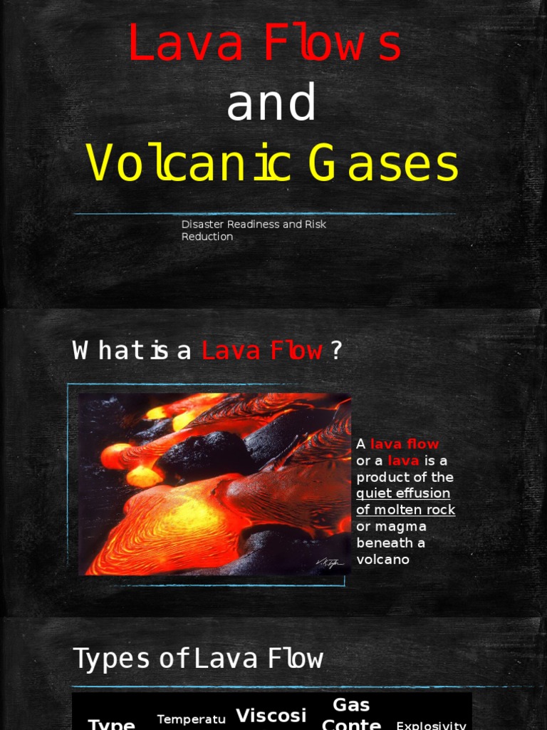 Understanding Lava Flows and Volcanic Gases: A Guide to Disaster ...
