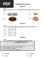 1º Simulado de Lingua Portuguesa - 1º Ano | PDF