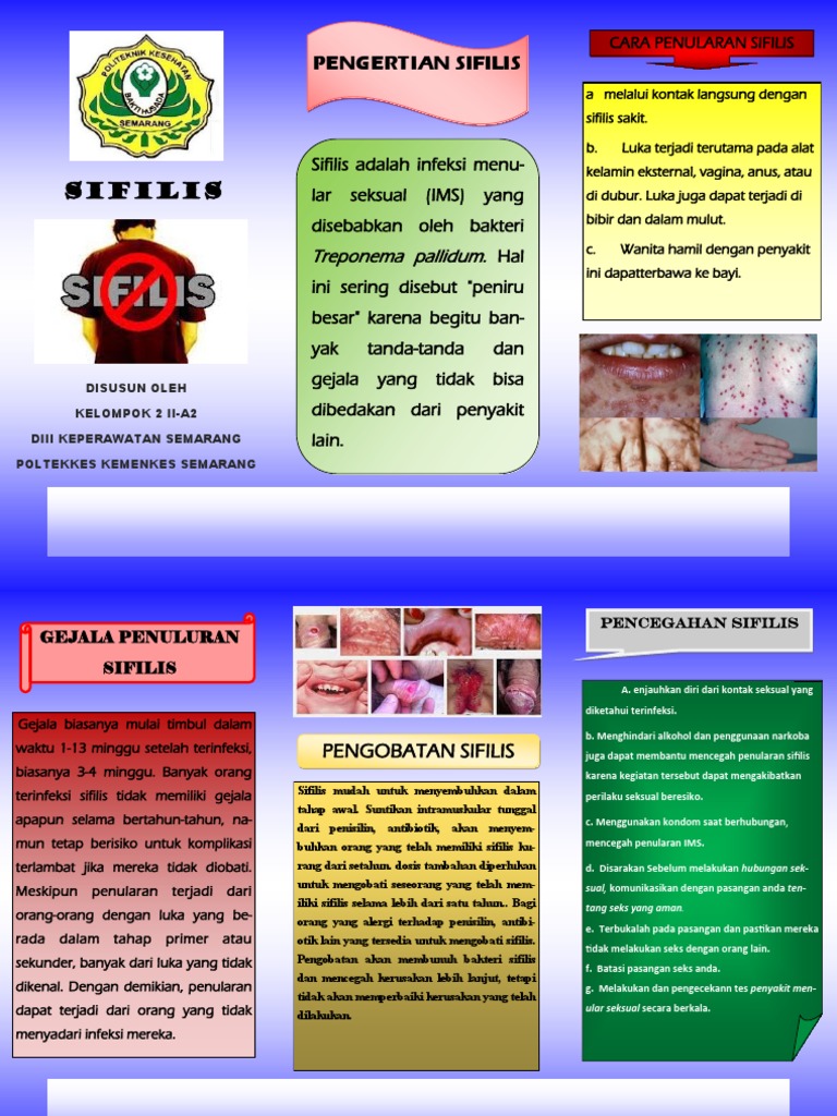 Leaflet Sifilis | PDF