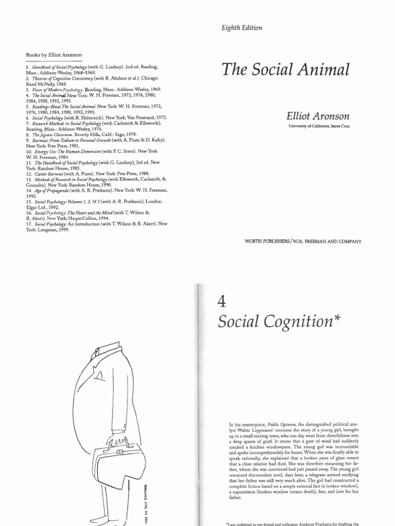 The Social Animal Aronson PDF | PDF