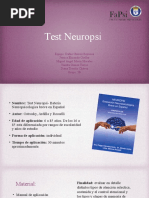 Test de NEUROPSI Completo | PDF | Memoria | Sistema nervioso