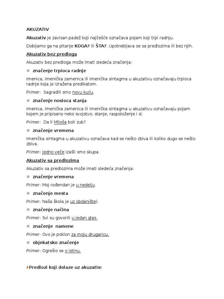 AKUZATIV | PDF
