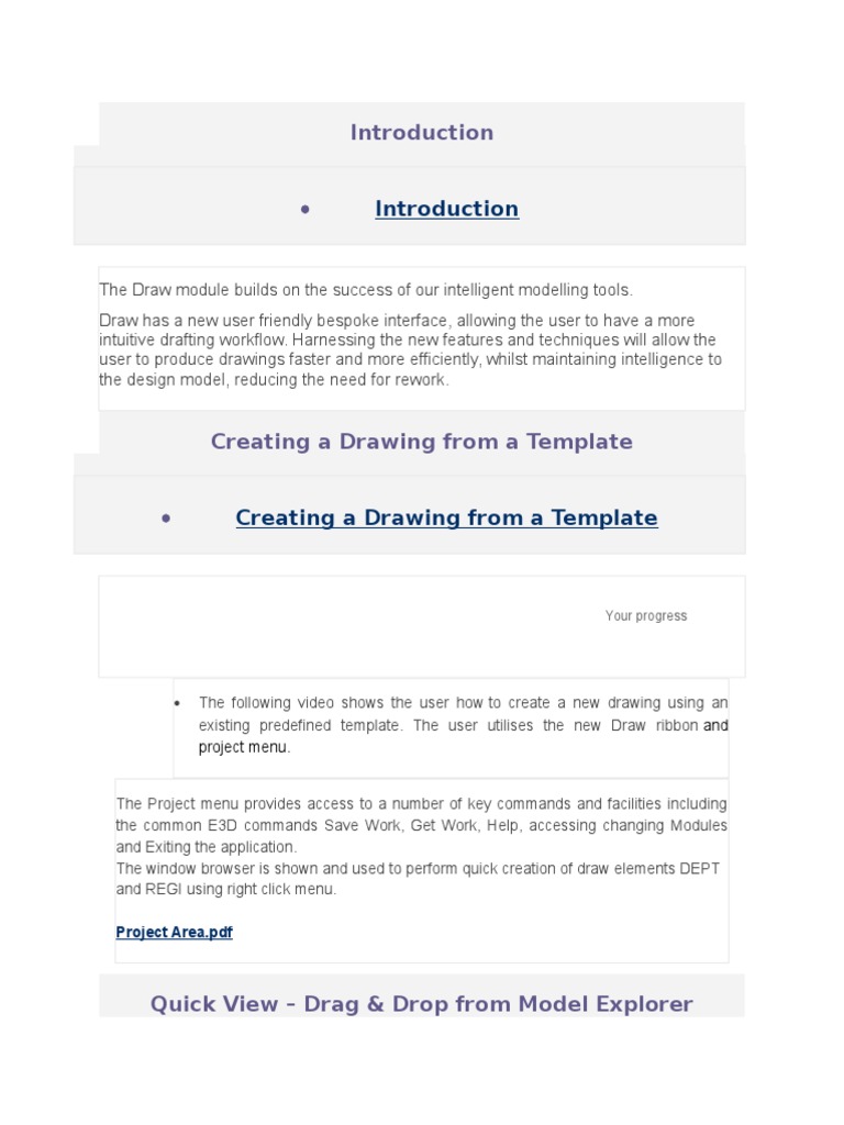Introduction to Draw IN E3D 2.1 | 2 D Computer Graphics | Technical Drawing