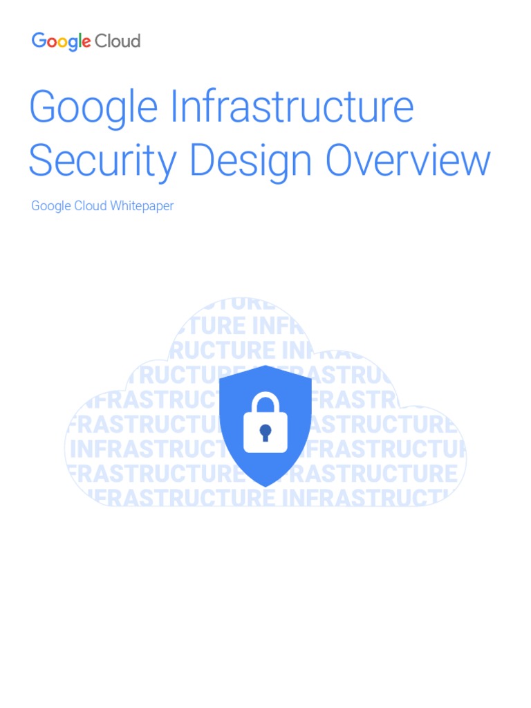Google Infrastructure Whitepaper | PDF