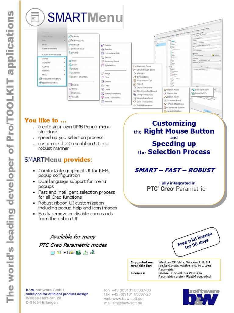 Customize RMB Popup Menus in Creo | PDF