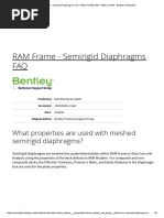Semirigid Diaphragms in RAM Frame | PDF | Beam (Structure) | Young's ...