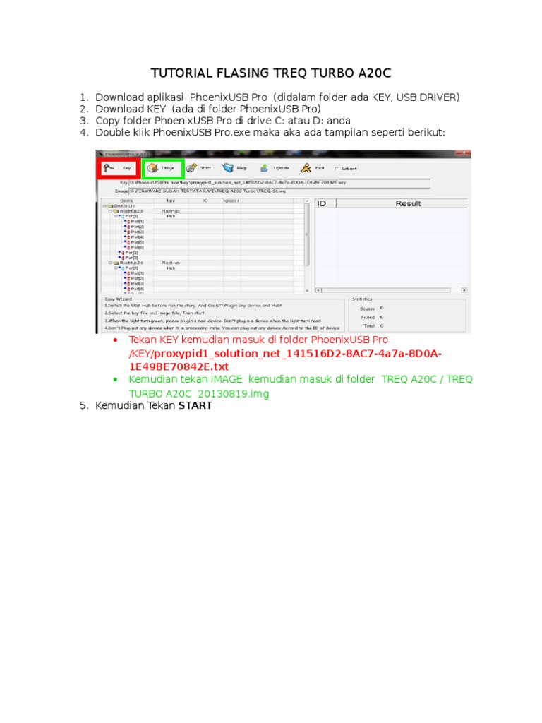 Tutorial Flashing TREQ A20C | PDF | Bisnis | Komputer