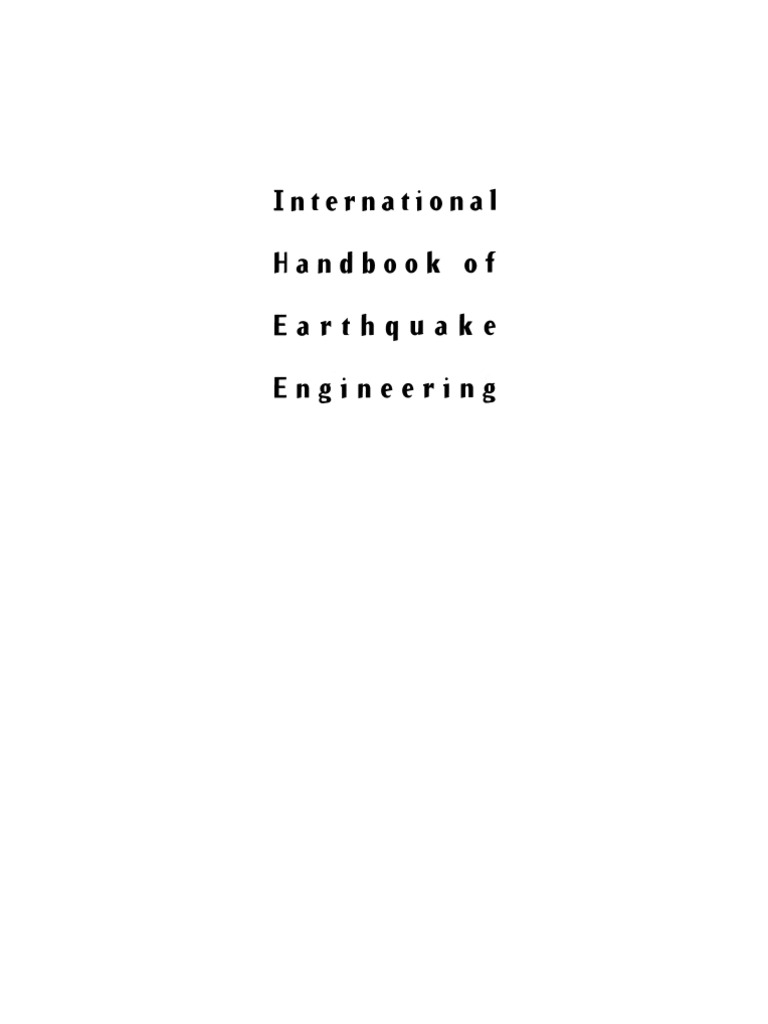 (Mario Paz (Auth.), Mario Paz Ph.D. (Eds.) ) | PDF | Earthquakes ...