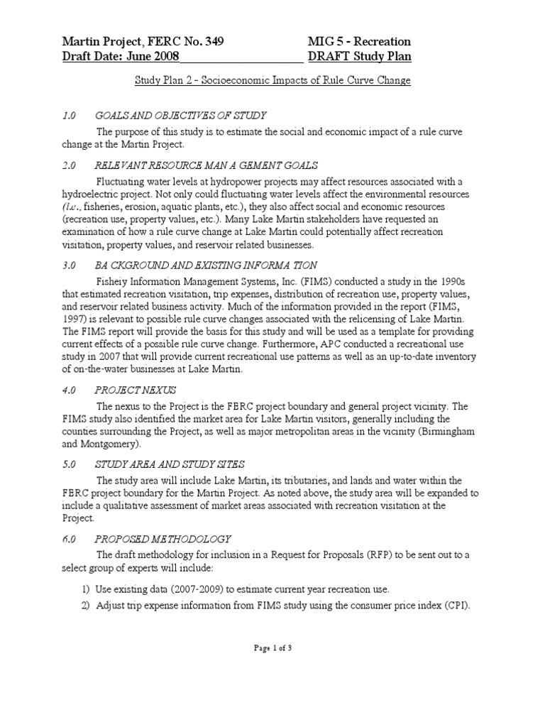 Study Plan Sample For Scholarship PDF 2615274 | PDF