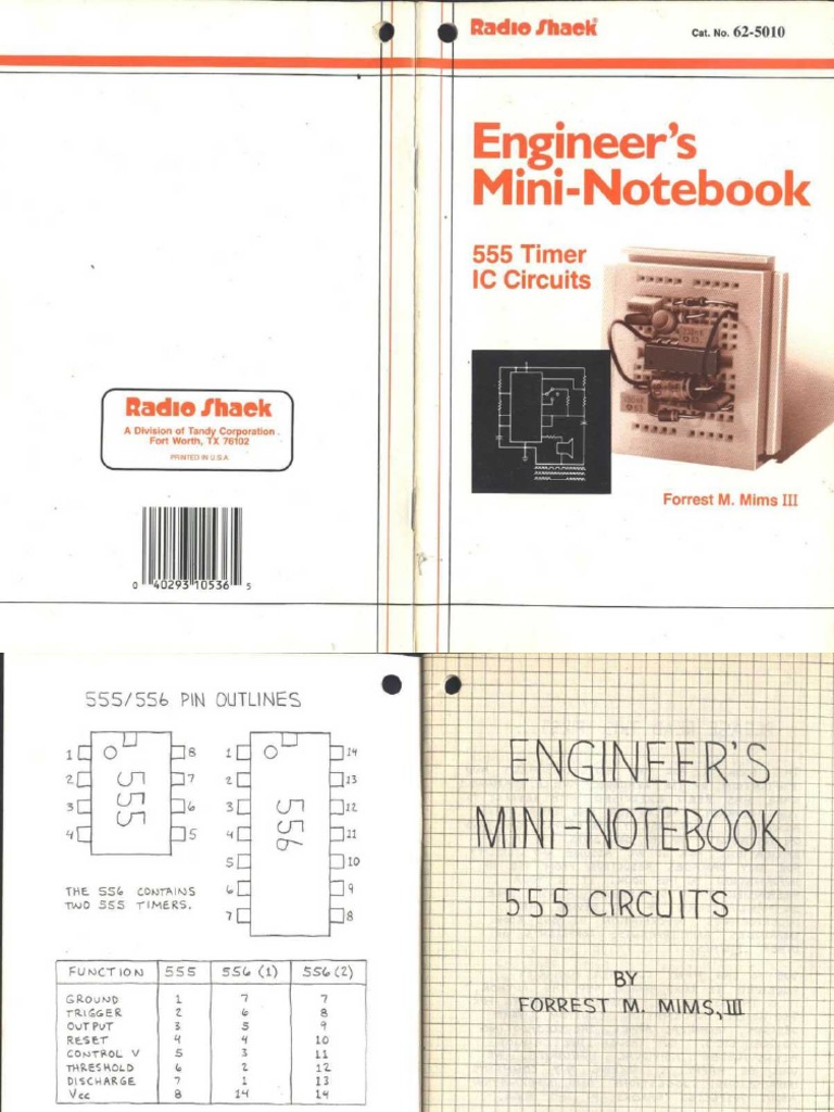 Forrest Mims-Engineer's Mini-Notebook 555 Timer Circuits (Radio Shack ...