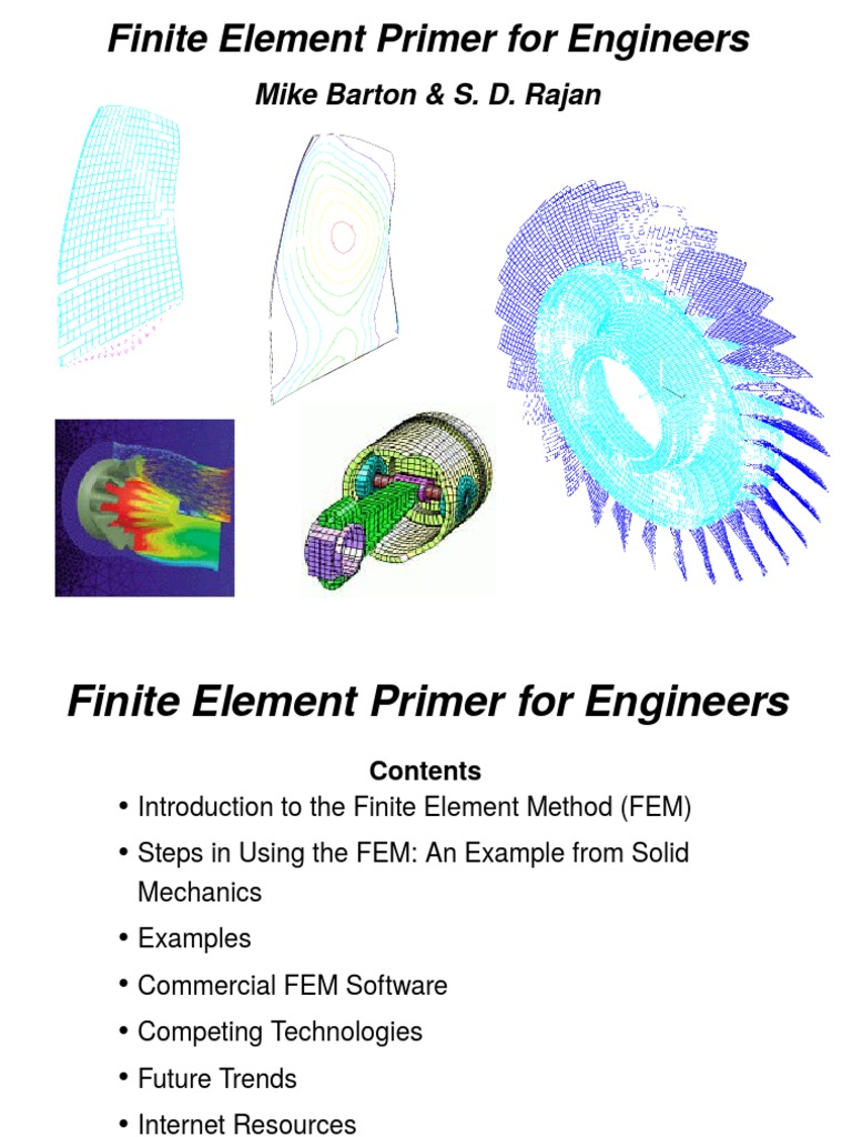 Femprimer Part1 Pdf Finite Element Method Numerical Analysis