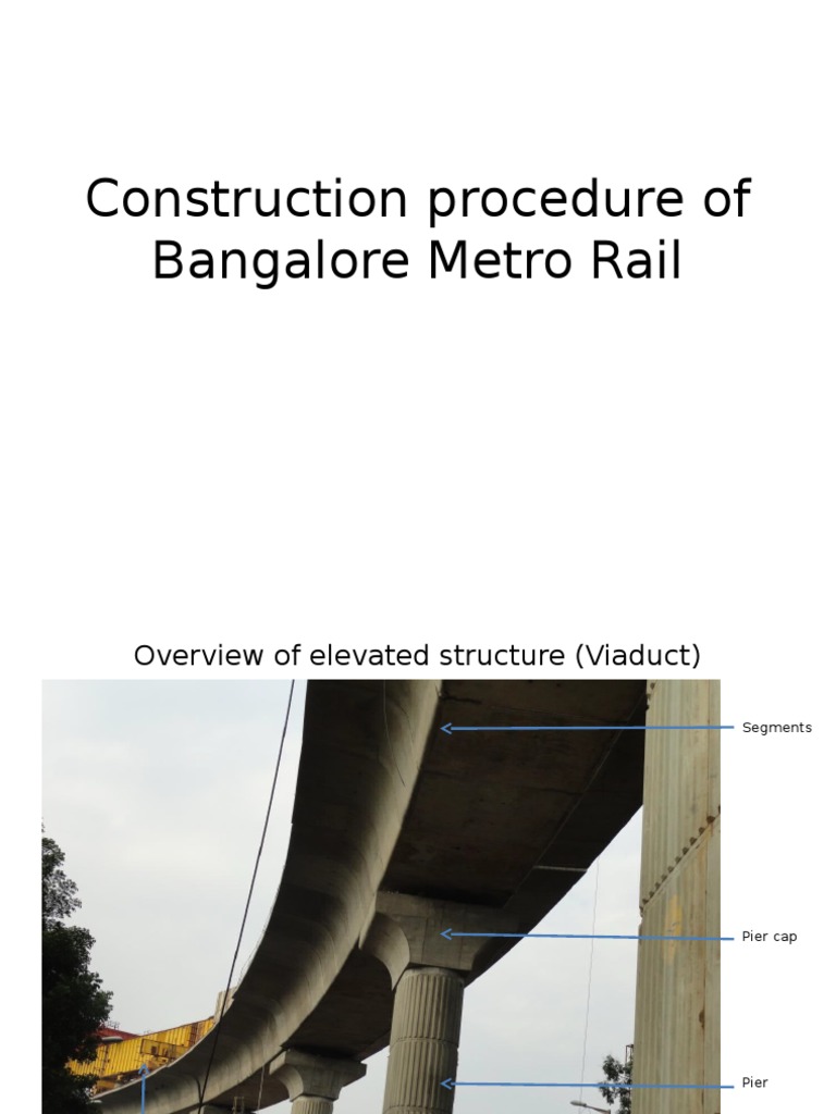 Bangalore Metro Rail | PDF | Deep Foundation | Prestressed Concrete