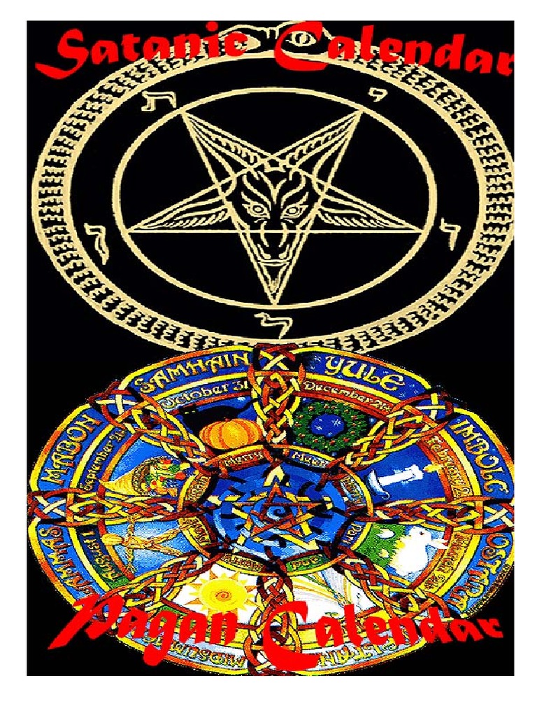 Anonymous - Satanic Pagan Calendars Cd6 Id461463674 Size942 | PDF ...