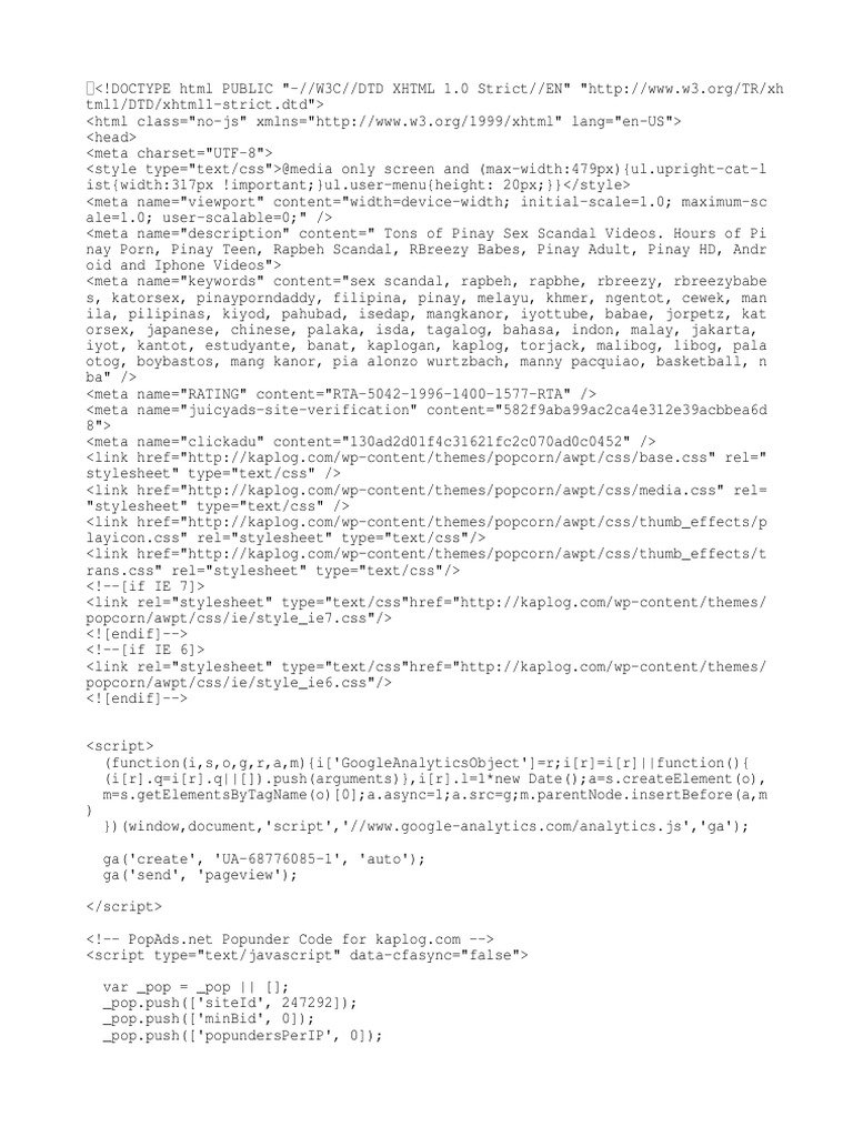 Kaplog.com | Cascading Style Sheets | Hypertext