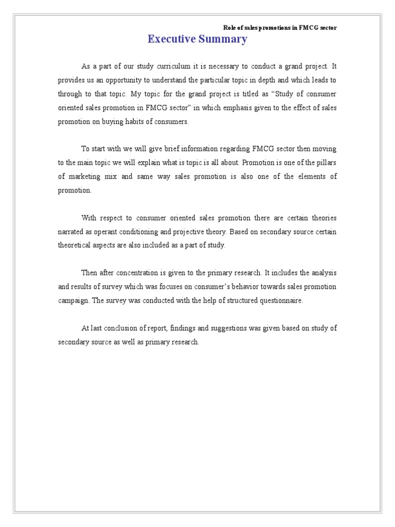 FMCG Sales Promotions Impact | PDF | Retail | Brand
