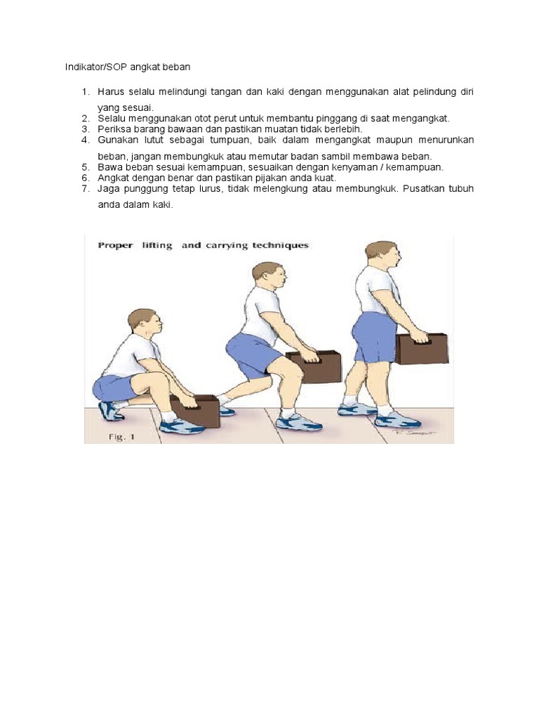 Sop Latihan Gerak | PDF