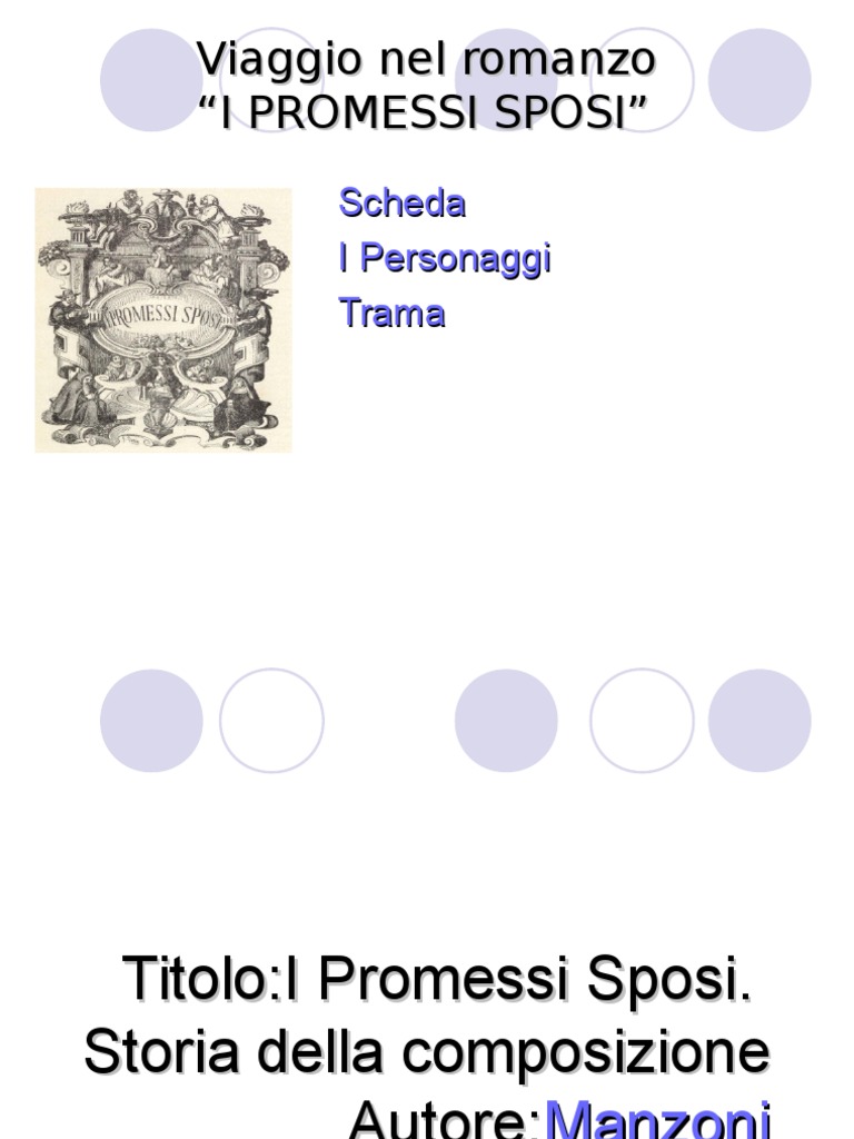 I Promessi Sposi | PDF