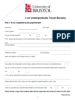 Travel and Subsistence Claim Forms | PDF