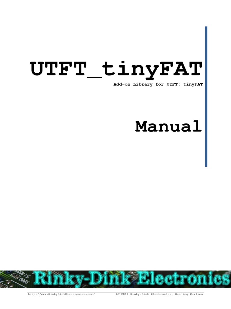 Adding Sd Card Image Loading Capabilities To An Utft Library An Introduction To The Utft