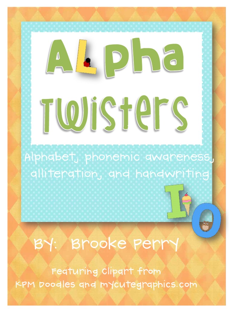 Alpha Twisters Alphabet Activities | PDF | Alphabet | Collation