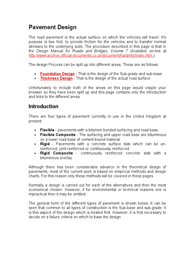 ARTICLE Pavement Design | PDF | Road Surface | Asphalt