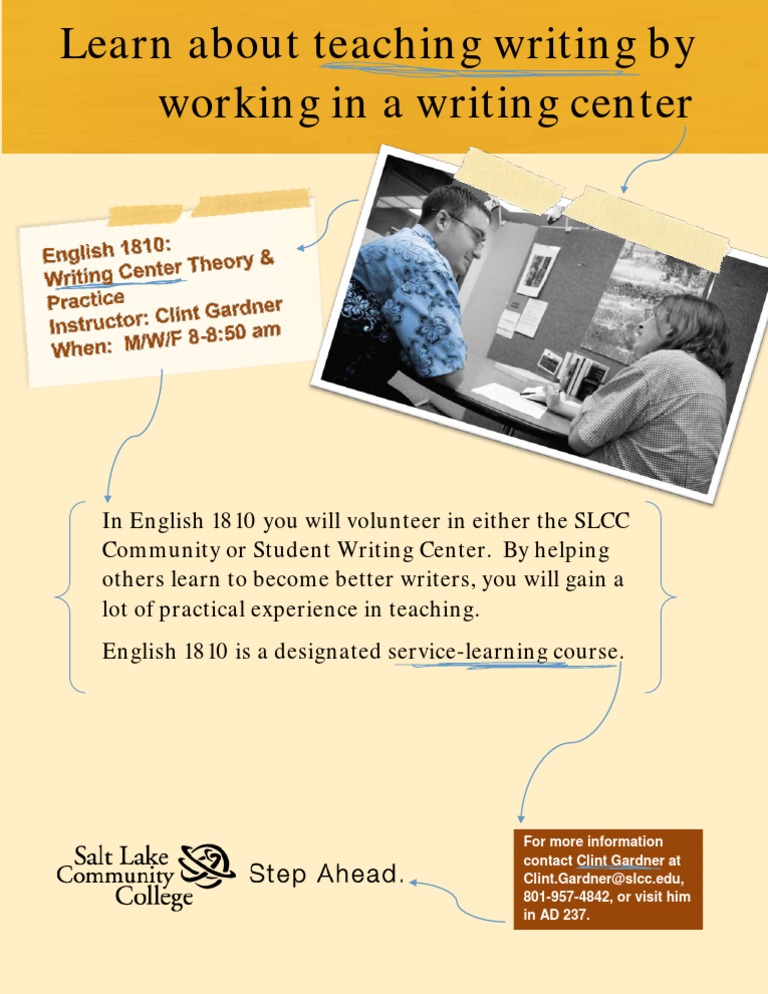 Fall 2011 Writing Center Theory & Practice | PDF