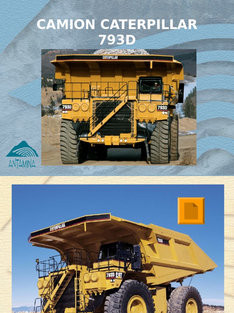Camion Cat 793d