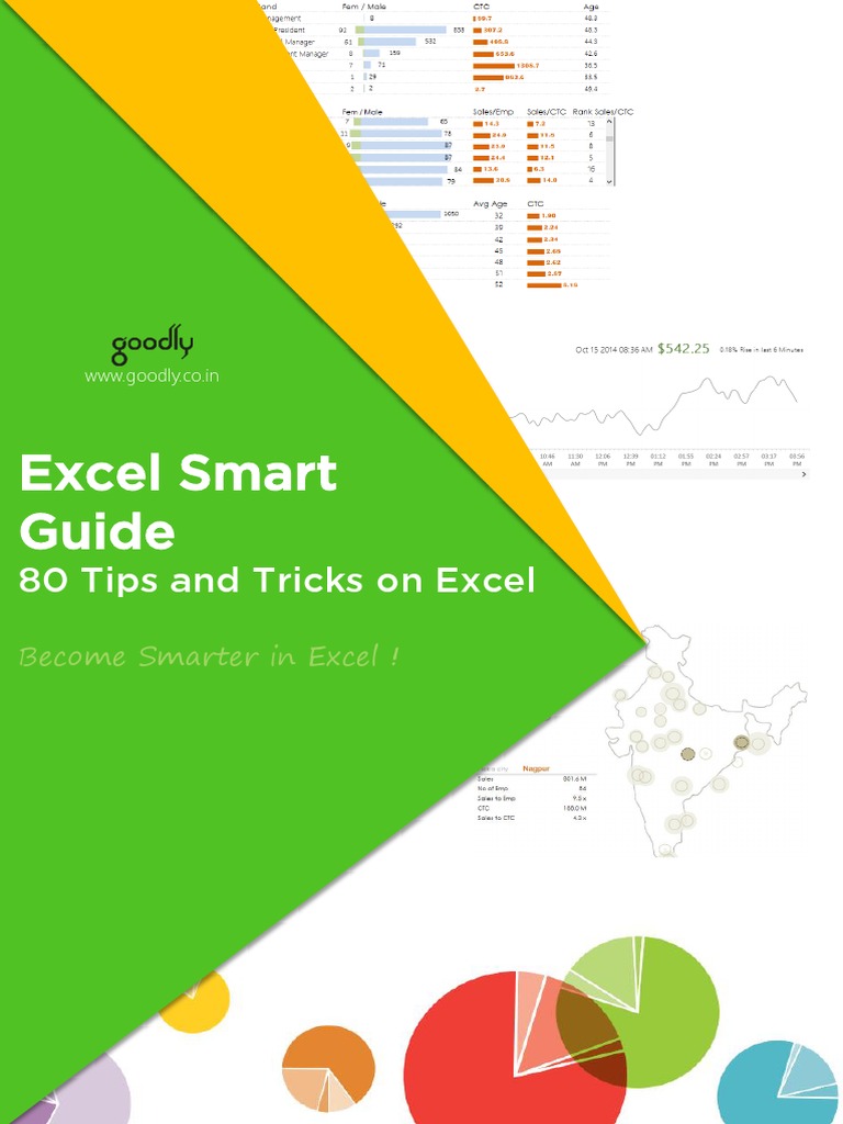 Excel Smart Guide: 80 Tips and Tricks On Excel | PDF | Microsoft Excel ...
