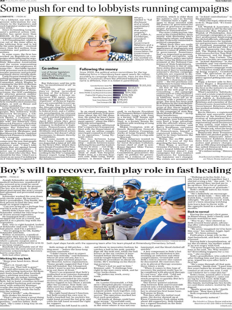 Schmit Faith Jump | PDF | Lobbying In The United States | Political ...