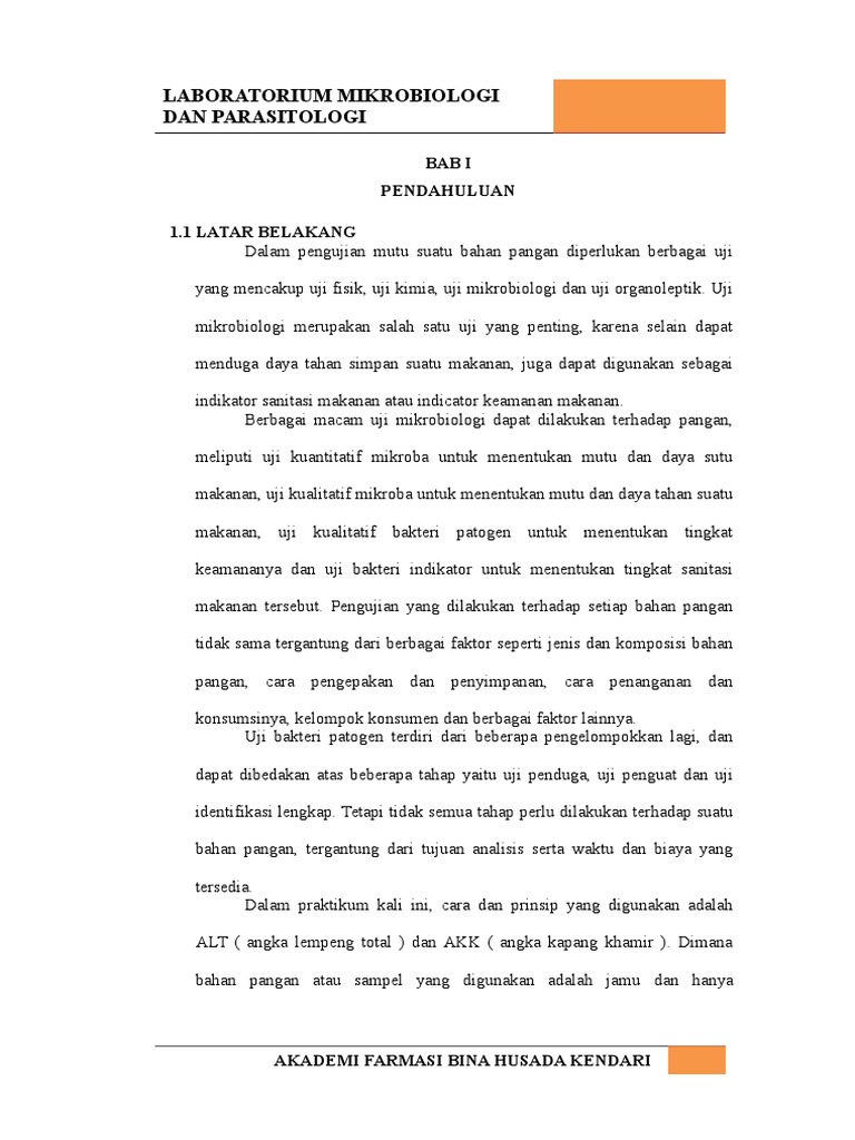 LAPORAN LENGKAP AKK Dan ALT | PDF