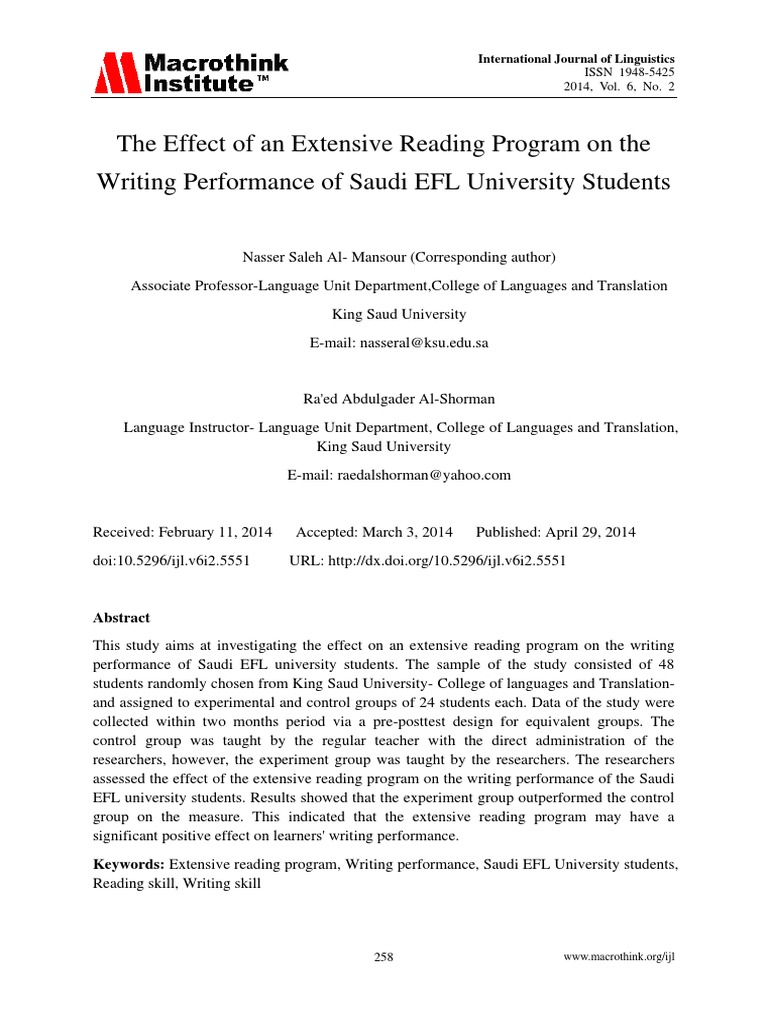 Reading and Writing 3 PDF | PDF | English As A Second Or Foreign ...