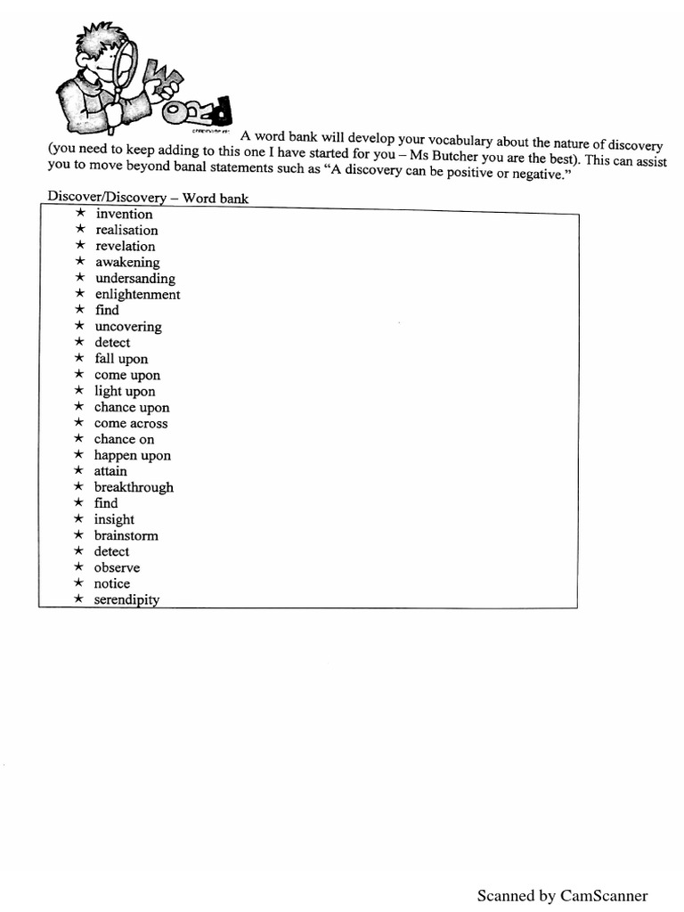 Discovery Synonyms | PDF