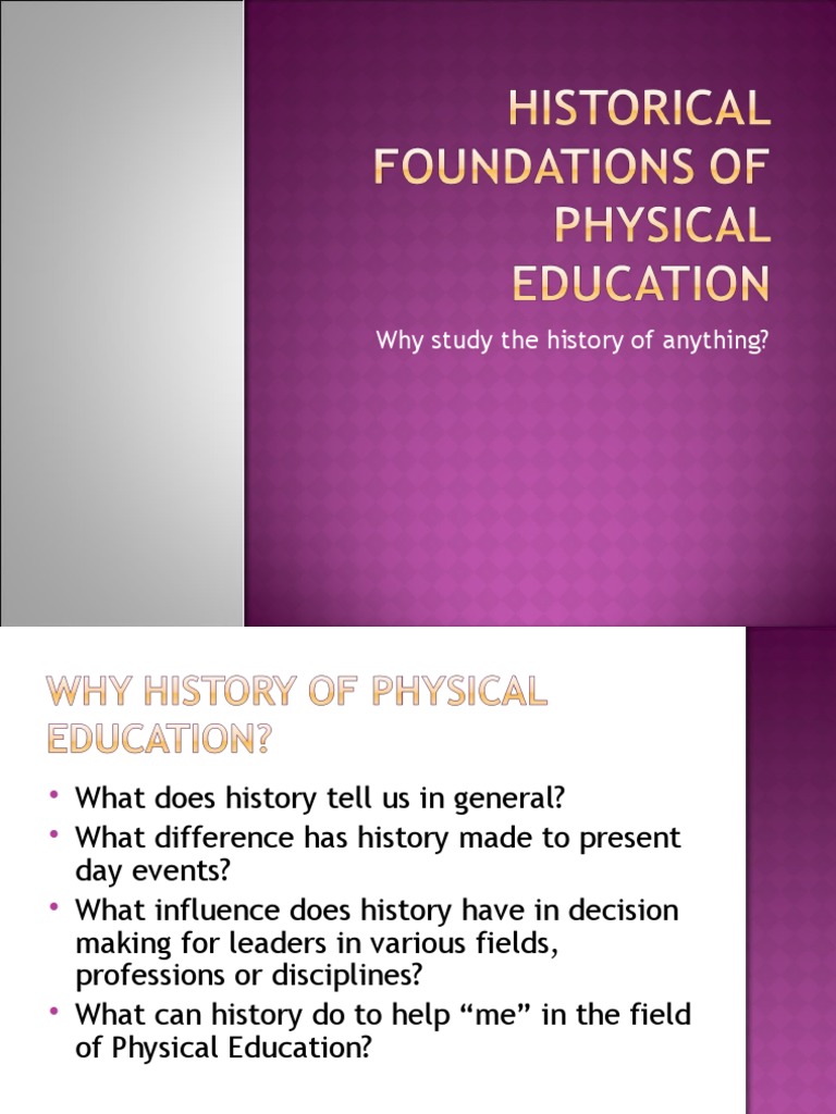 History 2111 | PDF | Sports | Physical Education