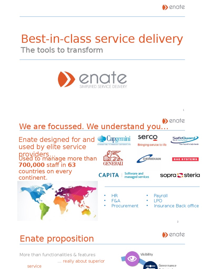 Enate - Simplified Service Delivery With Business Process Management ...