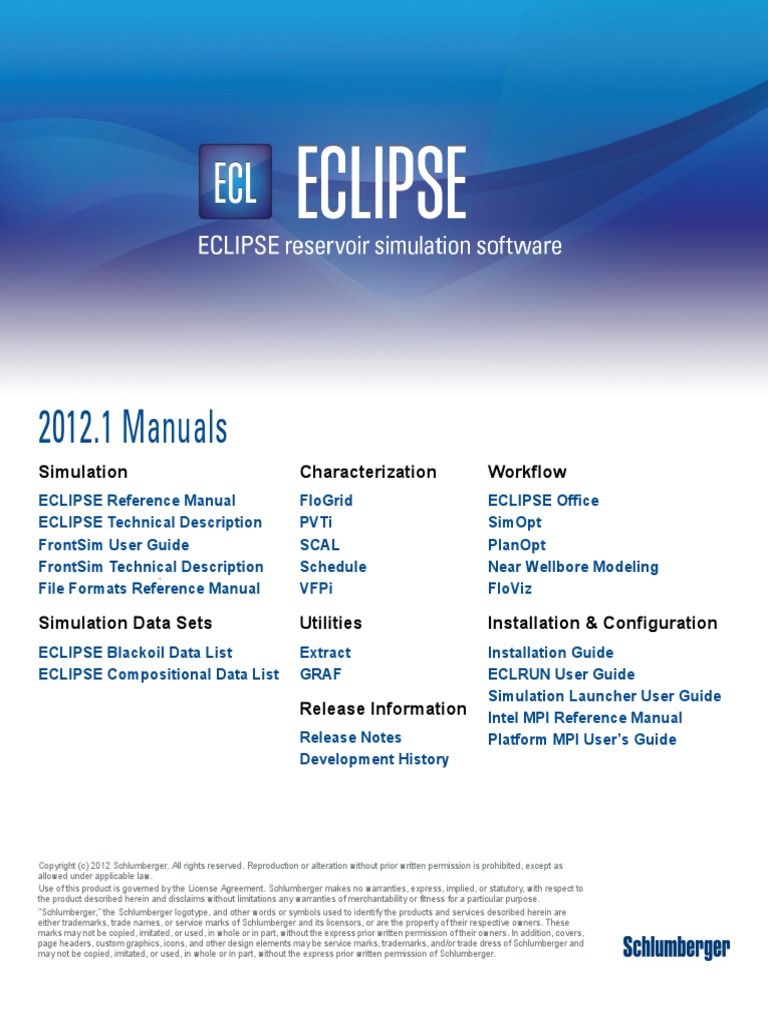 Eclipse Manual 2012.1 | PDF