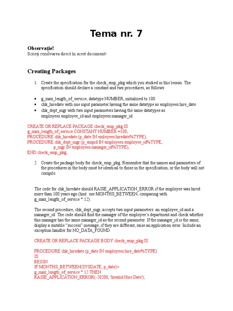 BDII Tema07 | PDF | Subroutine | Parameter (Computer Programming)