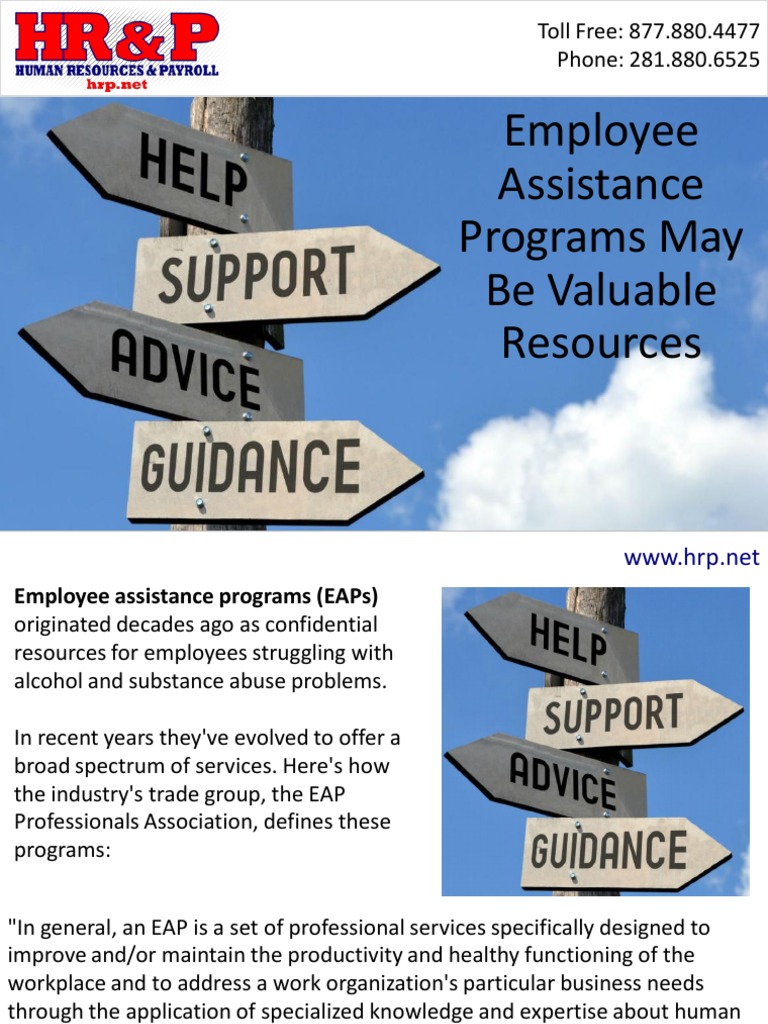 Employee Assistance Programs May Be Valuable Resources | PDF | Mental ...