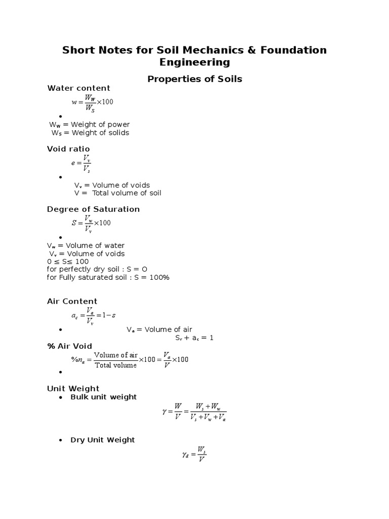 Soil Properties and Mechanics Overview | PDF | Materials Science ...