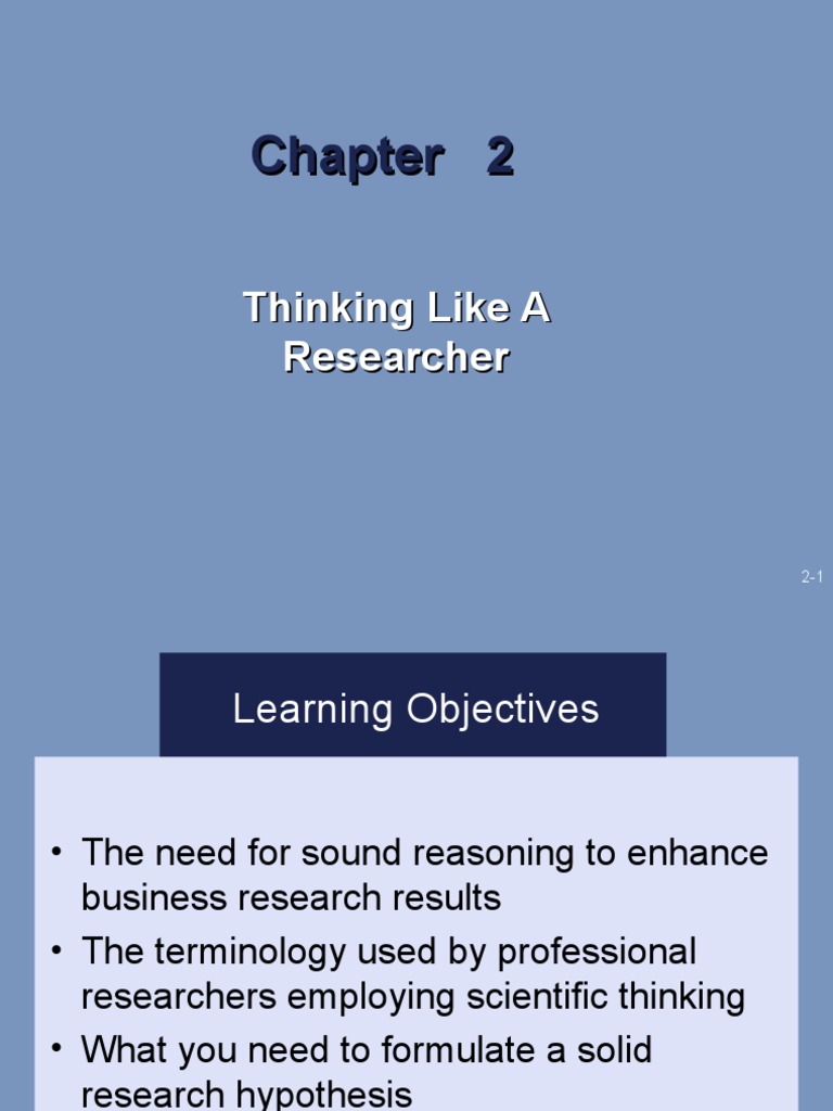Language of Research | PDF | Hypothesis | Scientific Method