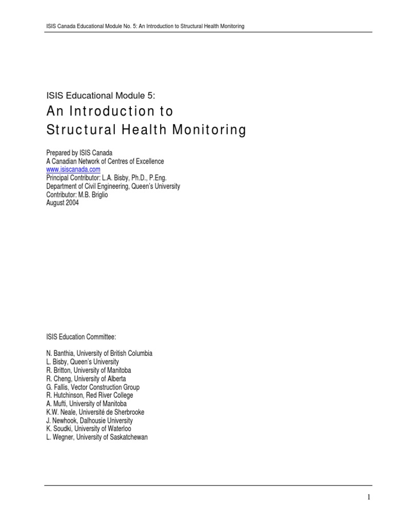 ISIS Educational Module 5 | PDF | Fibre Reinforced Plastic | Signal ...