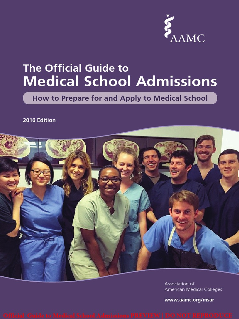 Medical School Admissions: The Official Guide To | PDF