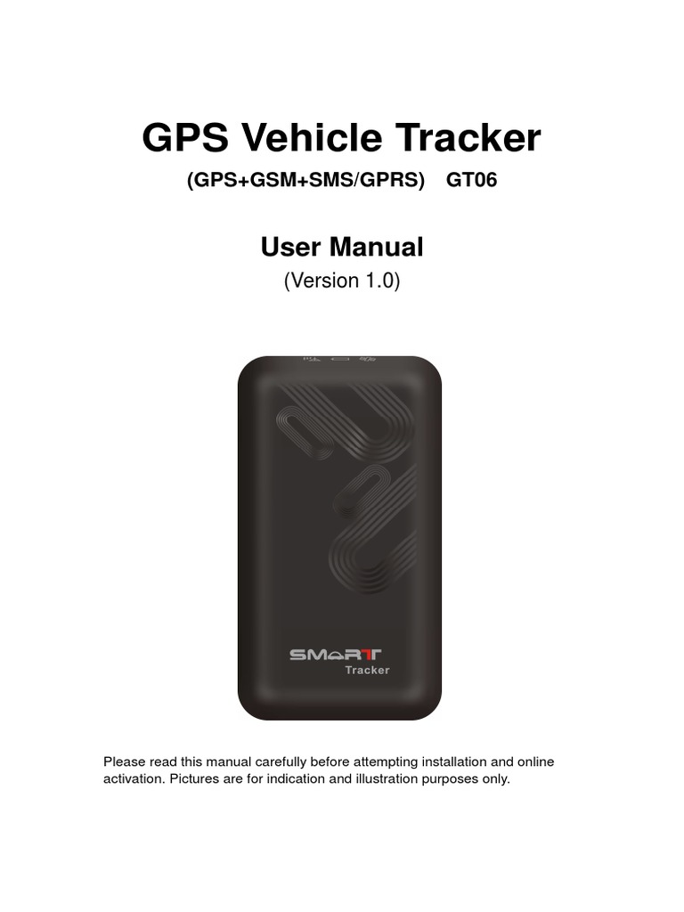 Accurate GT06 Manual PDF | PDF | Battery Charger | General Packet Radio Service