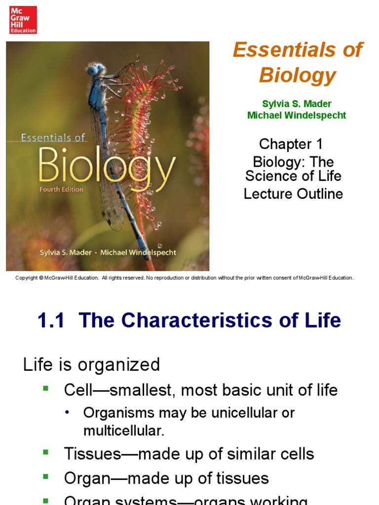 Essentials of Biology | PDF | Evolution | Organisms
