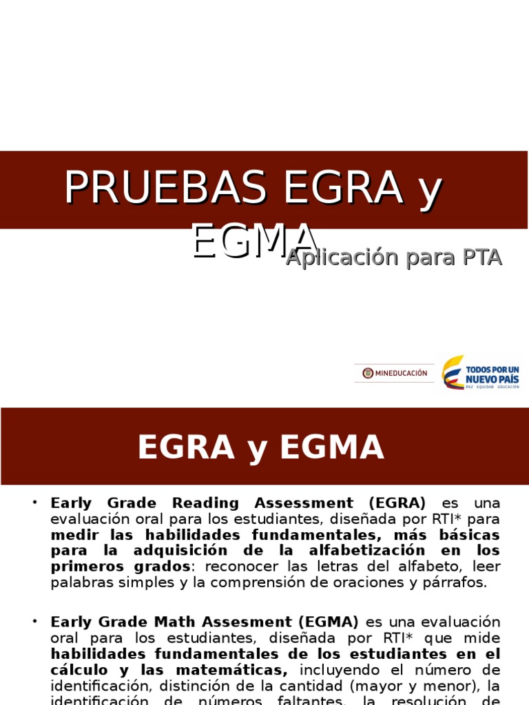 Egma y Egra Abc - Marz - 06 | PDF | Lectura (proceso) | Aritmética