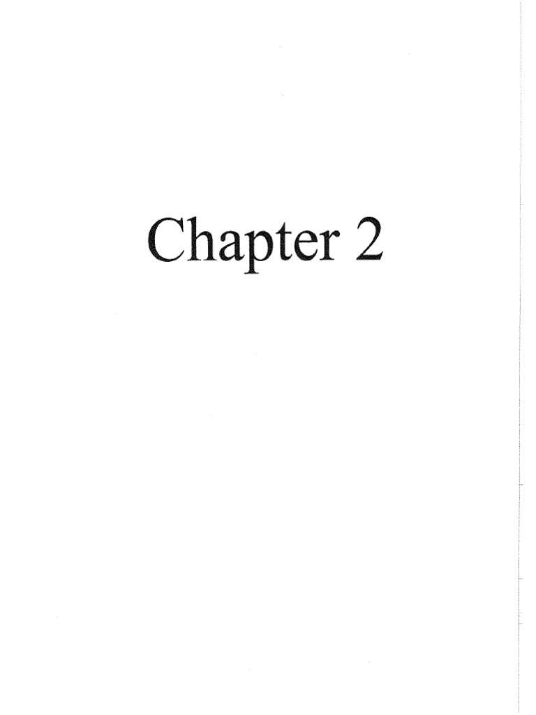 Chapter 2 PDF | PDF