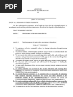 SEC-Articles of Incorporation | PDF | Corporations | Stocks