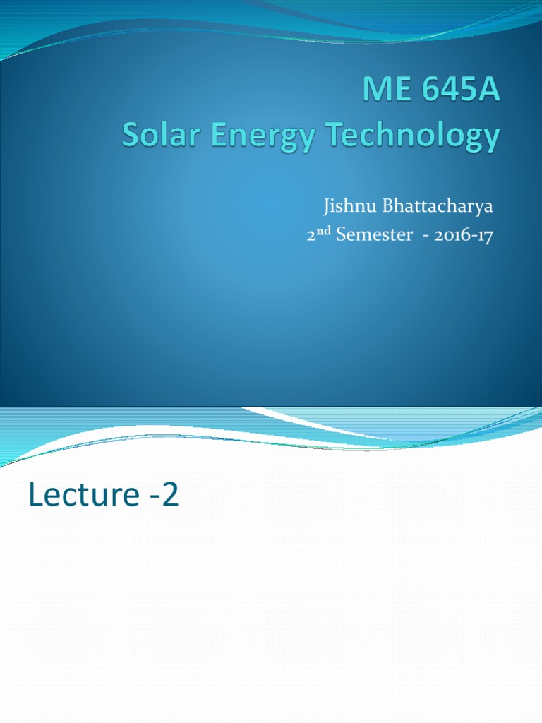 Jishnu Bhattacharya 2 Semester - 2016-17 | PDF