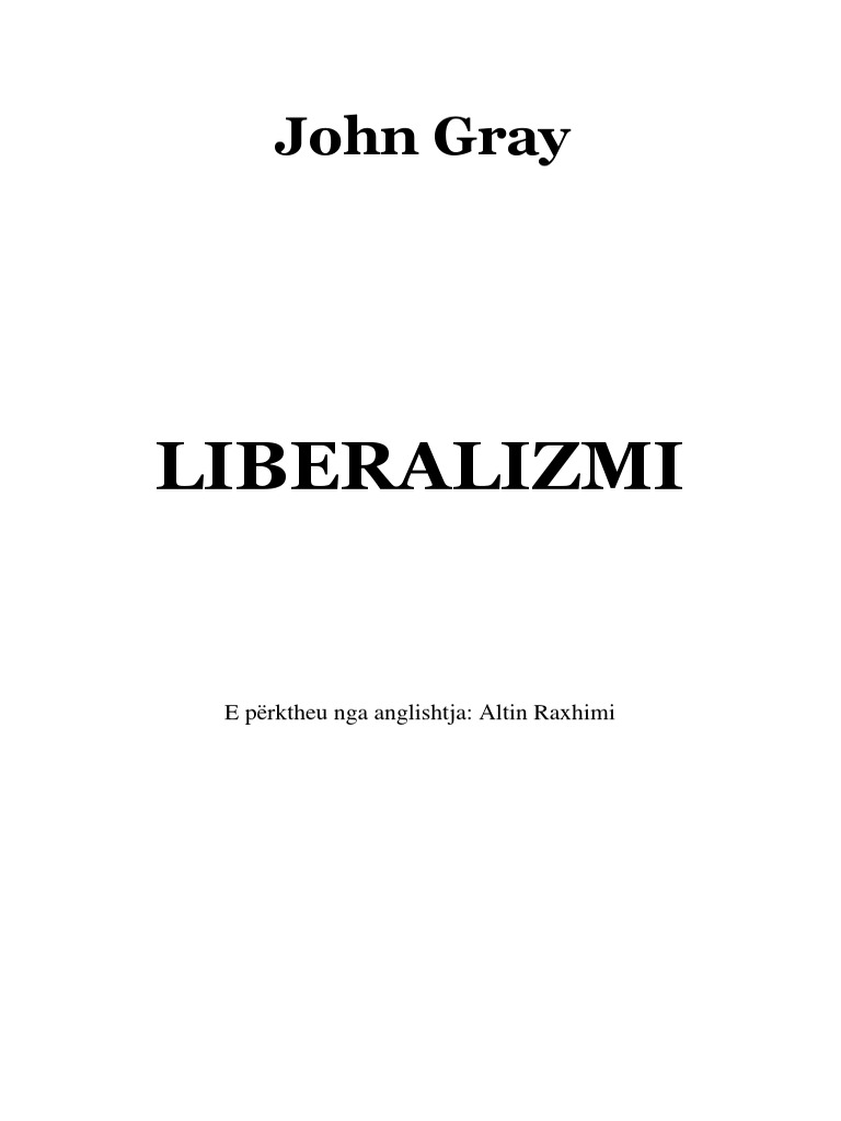 Liberalizmi PDF | PDF